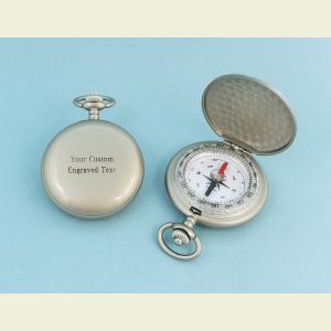 Personalized Pocket Compasses Engraved | Brass Compasses, Dalvey ...