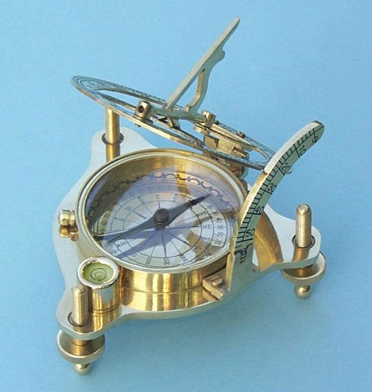 Premium Quality Brass Sundial Compass